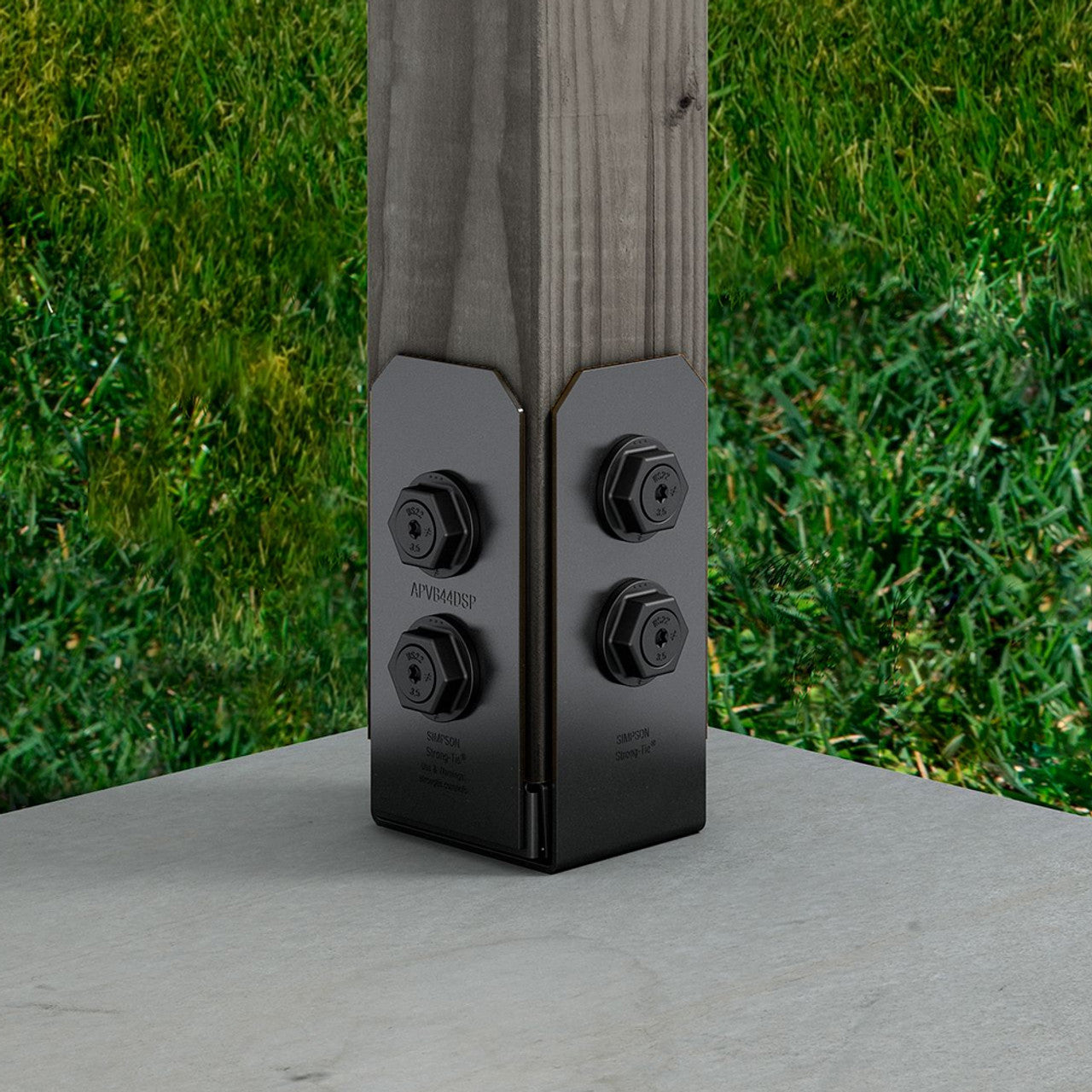 Simpson Strong Tie APVB44DSP, Outdoor Accents Avant Collection, ZMAX ...